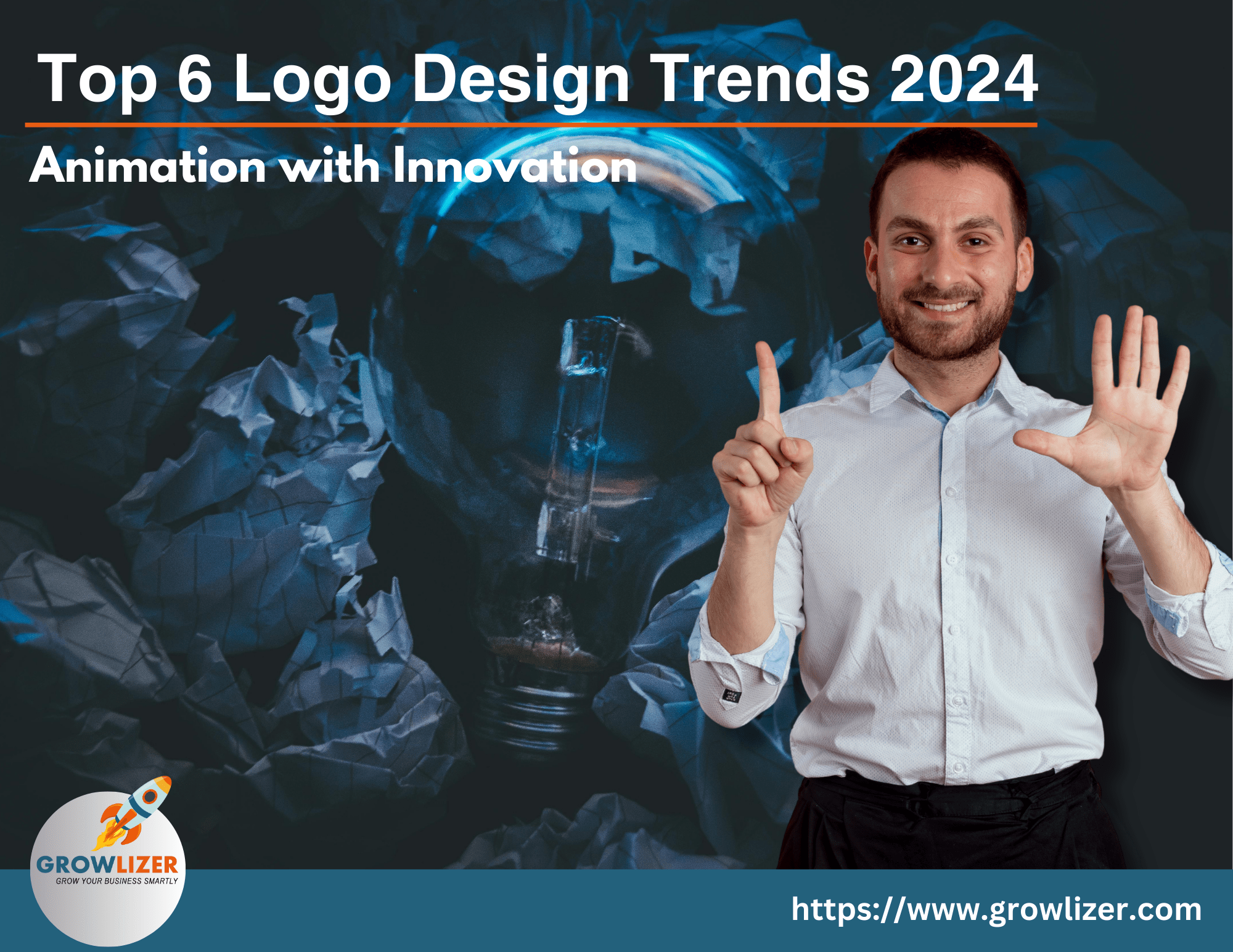 Top 6 Logo Design Trends 2024: Animation with Innovation - Growlizer